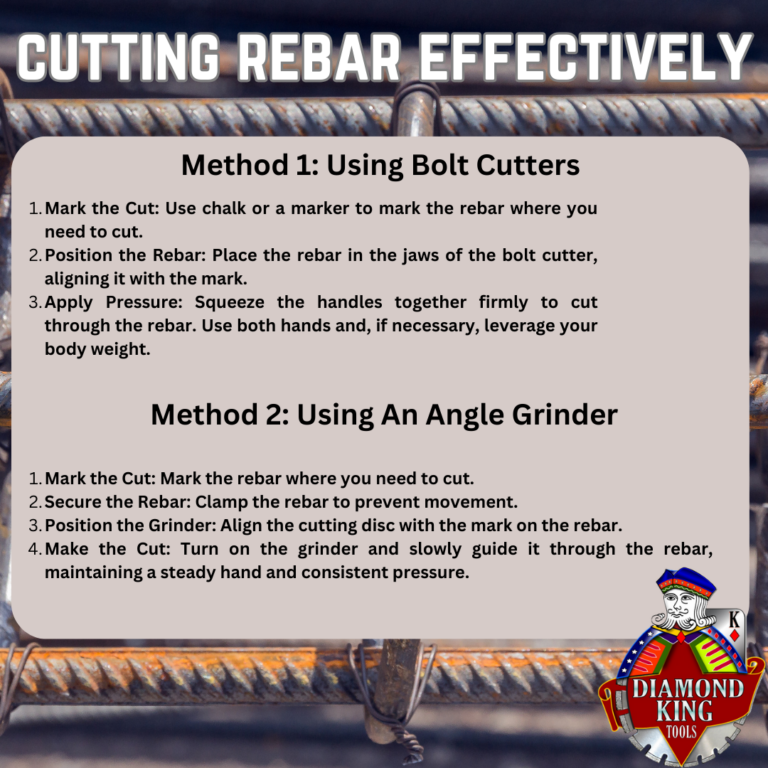 How to Cut Rebar Effectively: A Step-by-Step Guide - Diamond Blade Portal