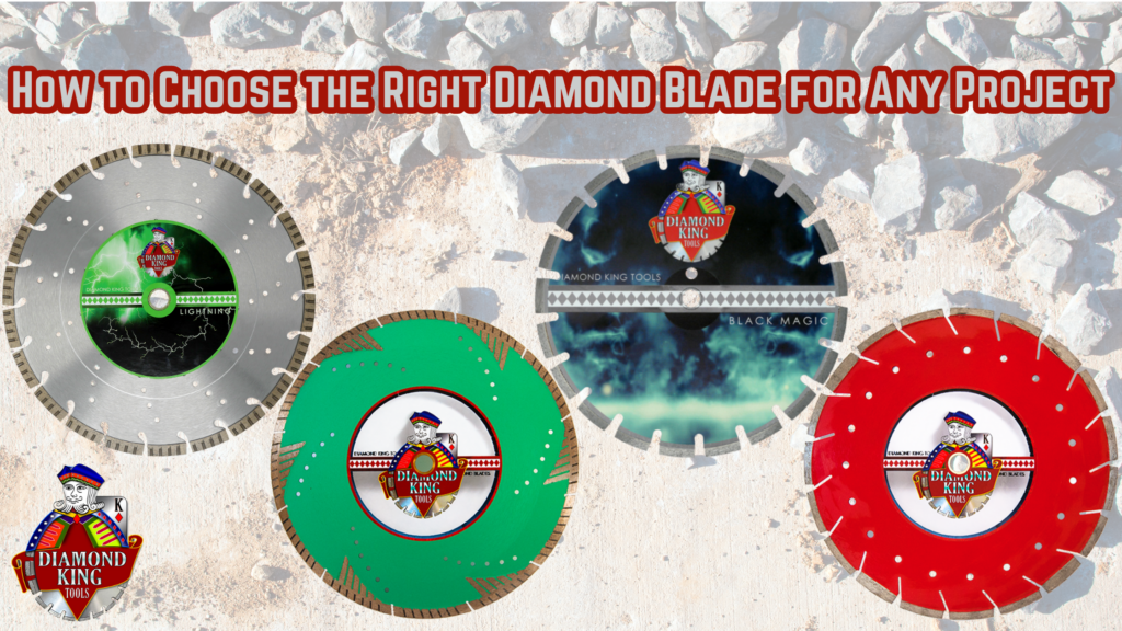 A Complete Guide to Selecting the Right Diamond Blade for the Job